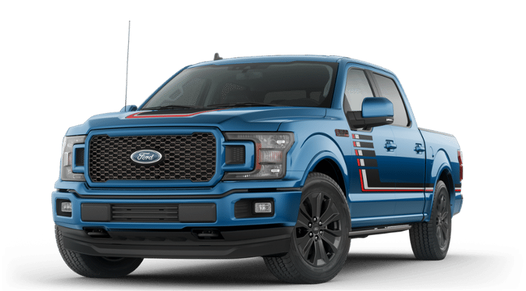 2020 Ford F-150 LARIAT Velocity Blue, 5.0L V8 Engine with Auto Start ...